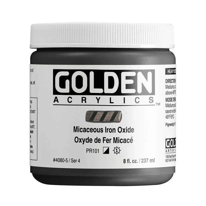 GOLDEN Heavi Bodi Micaceous Iron Okide Akrilna boja 118 ml