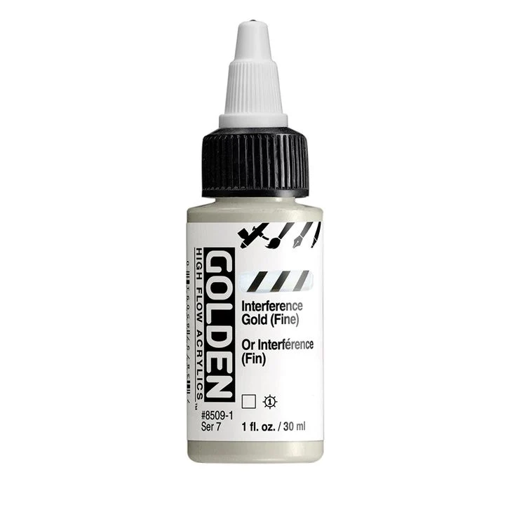 GOLDEN High Flov Interference Akrilna boja 30 ml – 8509 Zlatna nežna