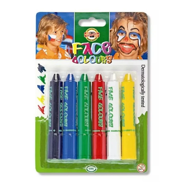 KOH-I-NOOR boje za lice – set od 6 komada