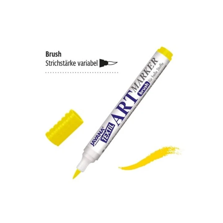KREUL JAVANA marker za laki tekstil – Žuta