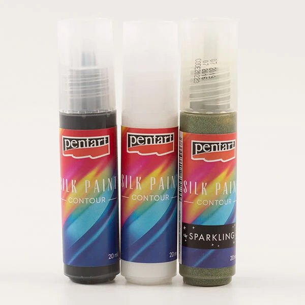 Kontura za svilu svetlucava 20 ml