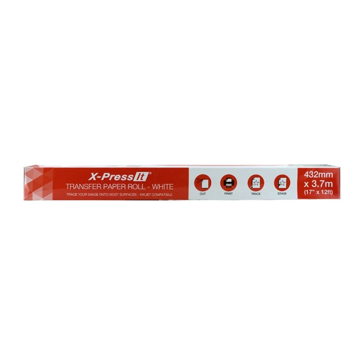 Papir za transfer X-Press It u rolni 3.7 m – Bela