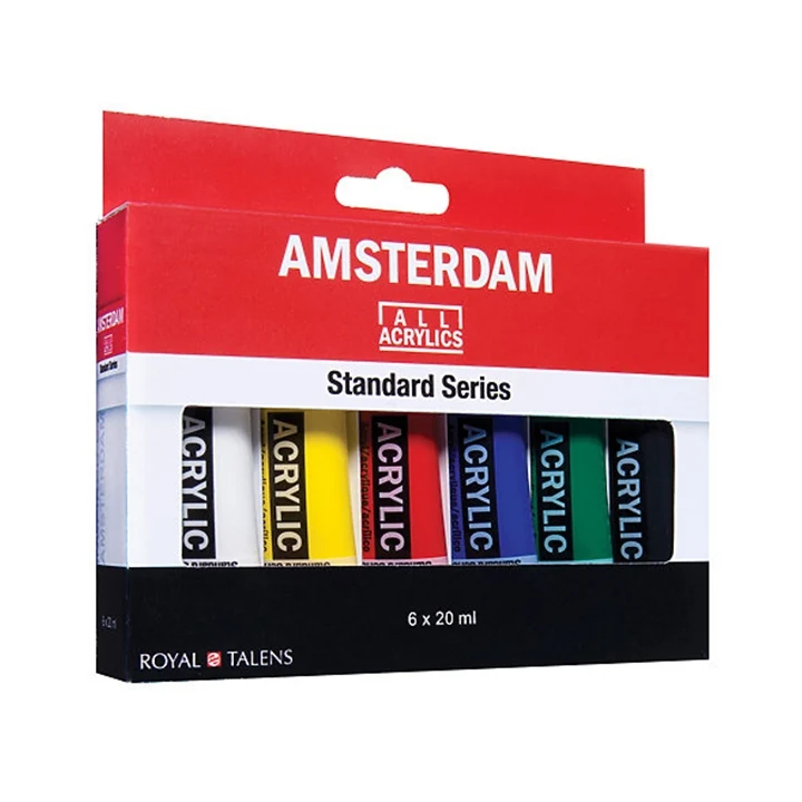 Set akrilnih boja AMSTERDAM STANDARD SERIES - 6x20ml