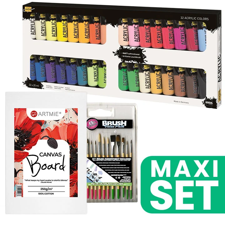 Set akrilnih slika