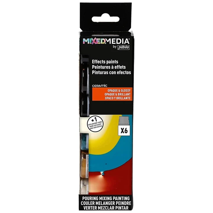 Set boja Mixed Media Pebeo - Ceramic 6 x 20 ml