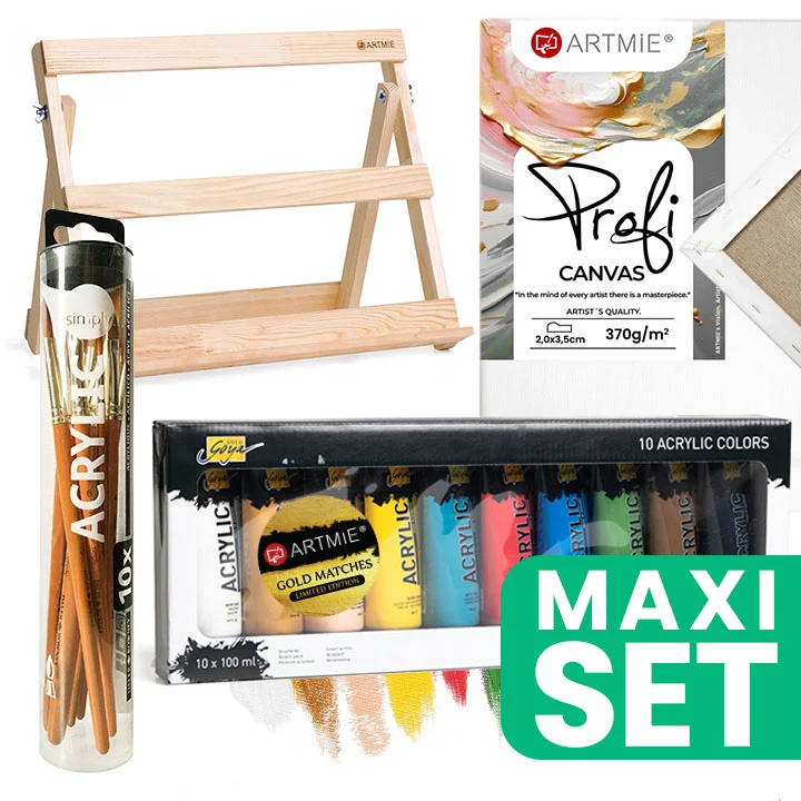 Solo Goya - Set akrilnih boja ARTMIE Gold Matches