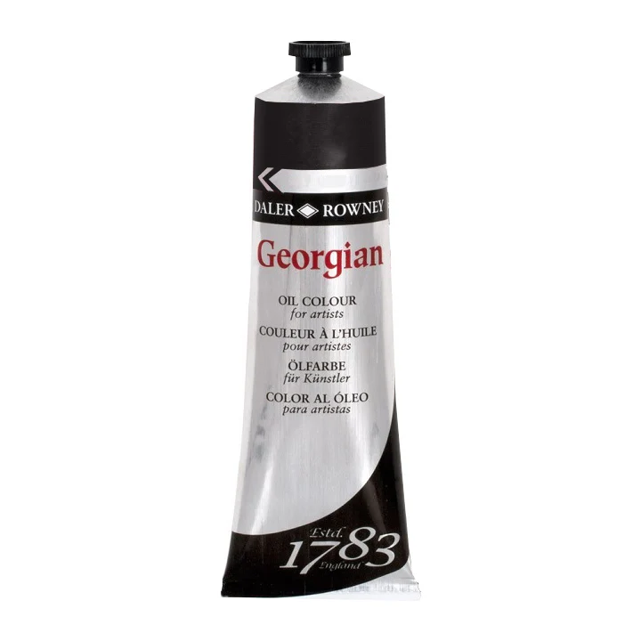Uljana boja Daler - Rowney GEORGIAN 75 ml – 035 Lampa crna