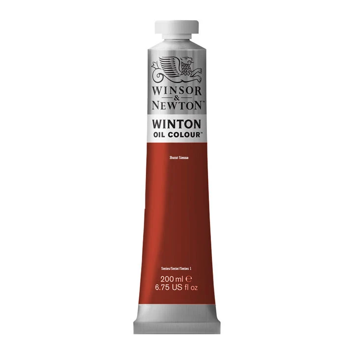 Uljana boja Winsor & Newton Winton 200 ml – Burnt Sienna
