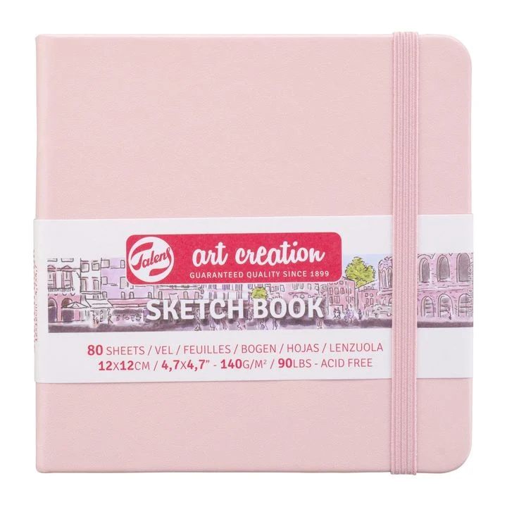Blok za crtanje Art Creation - 12 x 12 cm - izaberi – pastelno roze