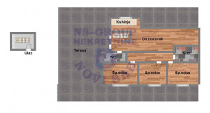 Prodajem Stan-Apartman, Bulevar Patrijarha Pavla
