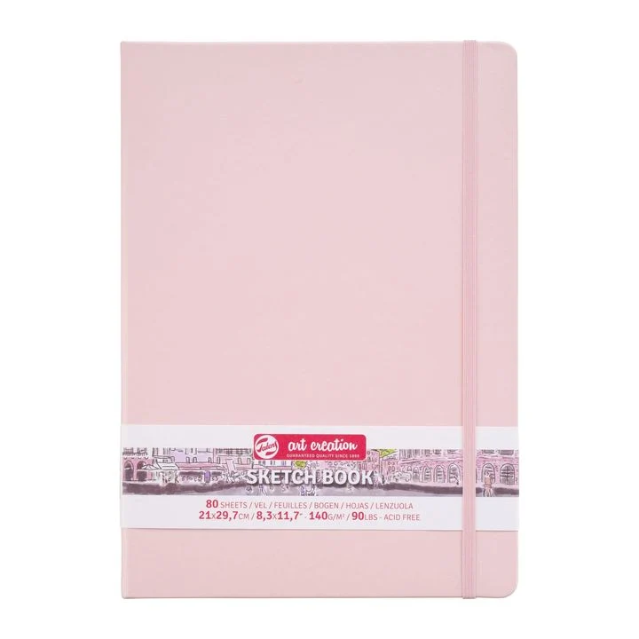 Blok za crtanje Art Creation - 21 x 29.7 cm - izaberi – pastelno roze