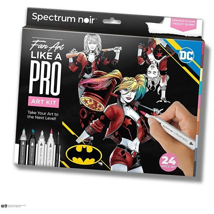 Ilustracija art kit HARLEY QUINN