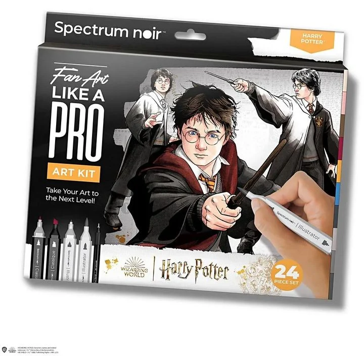 Ilustracija art kit HARRY POTTER