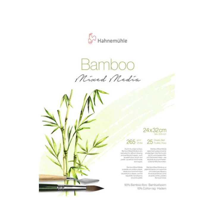 Miked Media block BAMBOO HAHNEMÜHLE – 24k32cm