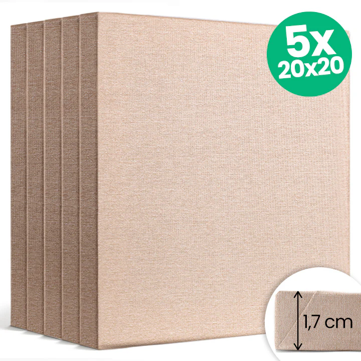 Set od 5 platna za slikanje NATURE ECO