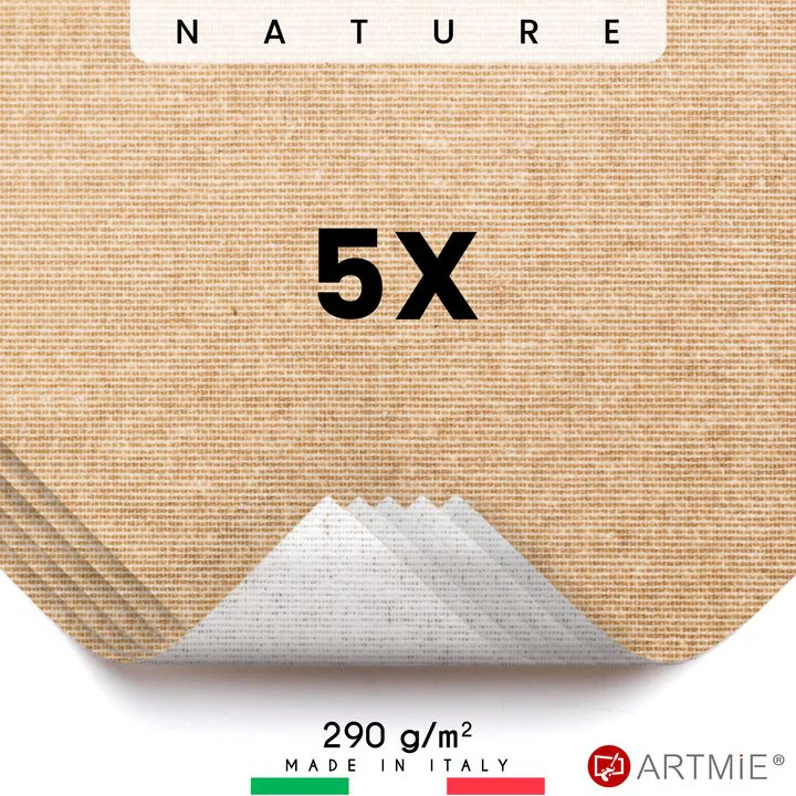 Uzorci slikarskog platna ARTMIE Nature - 5 kom