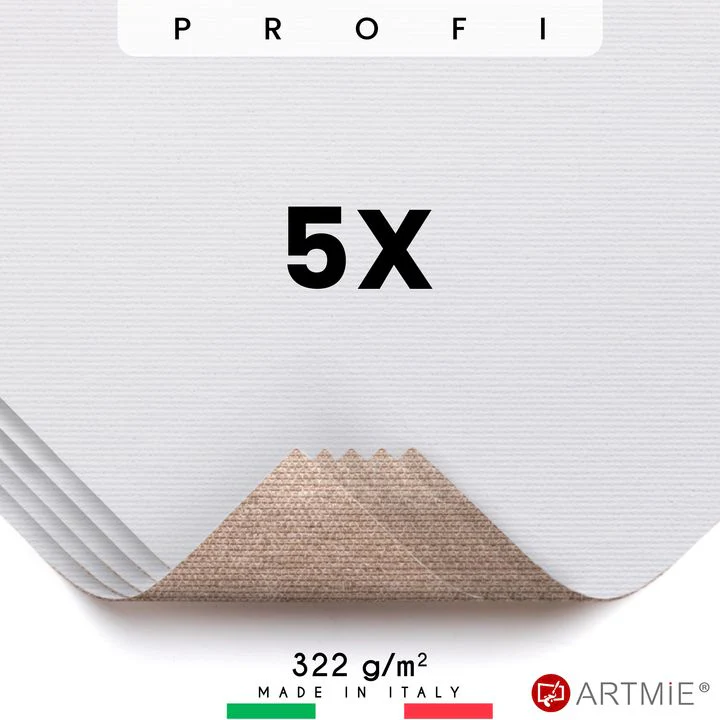Uzorci slikarskog platna ARTMIE Profi - 5 kom