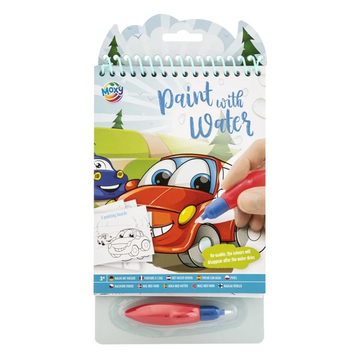 Vodeni set za slikanje 23x14cm 5 listova – dečaci