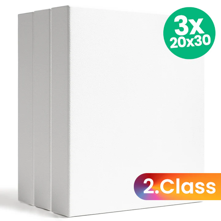 3D platna, set od 3 - 2. kvalitet - 20x30 cm