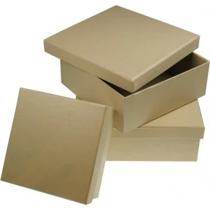 Kvadrat kartonska kutija – 12 x 12 cm - V 5 cm