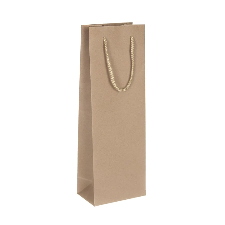 Papirna kesa za vino 12 x 35 x 8 cm