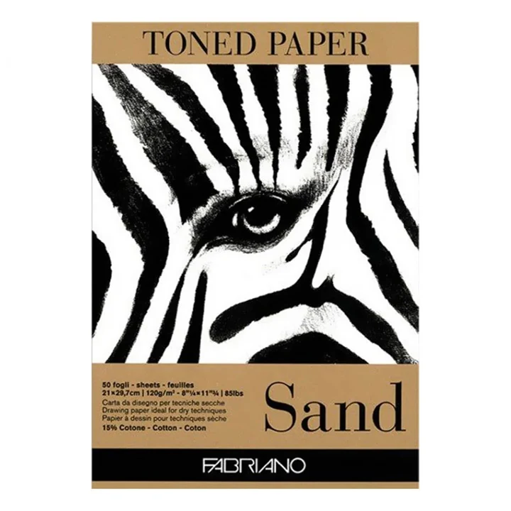 Podloga za skice FABRIANO braon TONED SAND – A4
