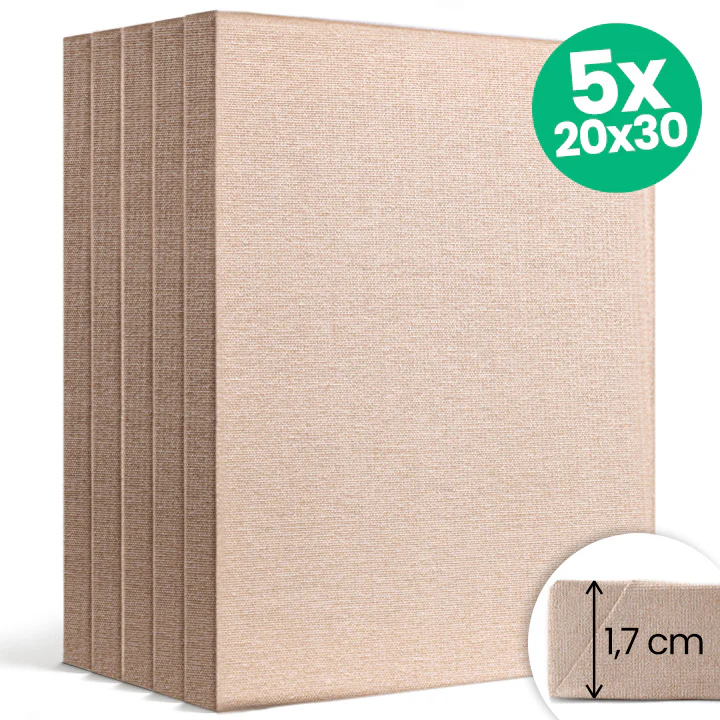 Set od 5 platna za slikanje NATURE ECO
