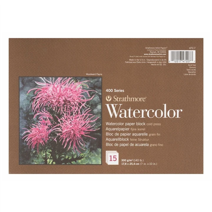 Strathmore blok za akvarele 15 listova – 30.5 x 40.67 cm
