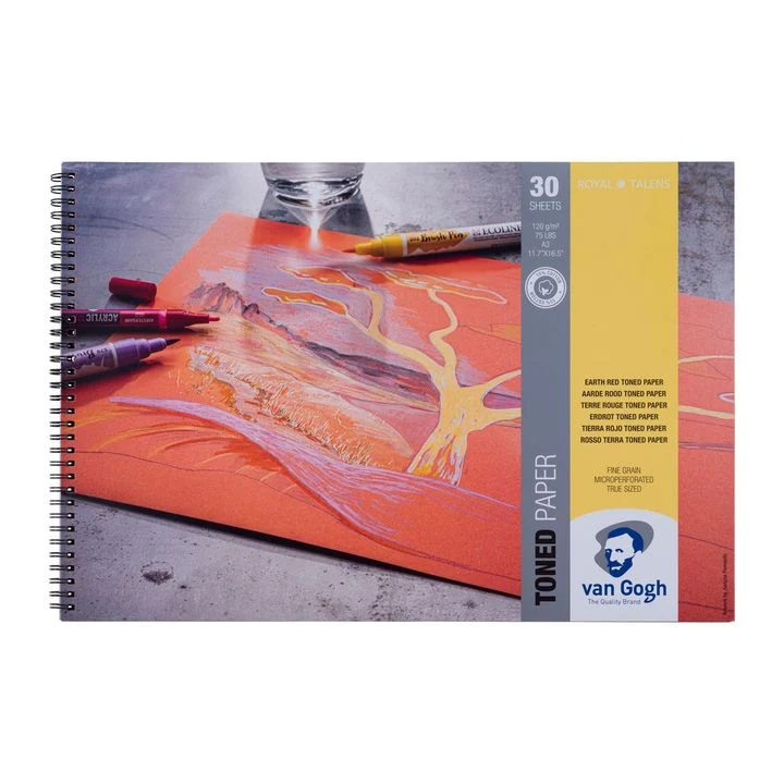 Toniran papir Van Gogh Earth Red - izaberite – A3