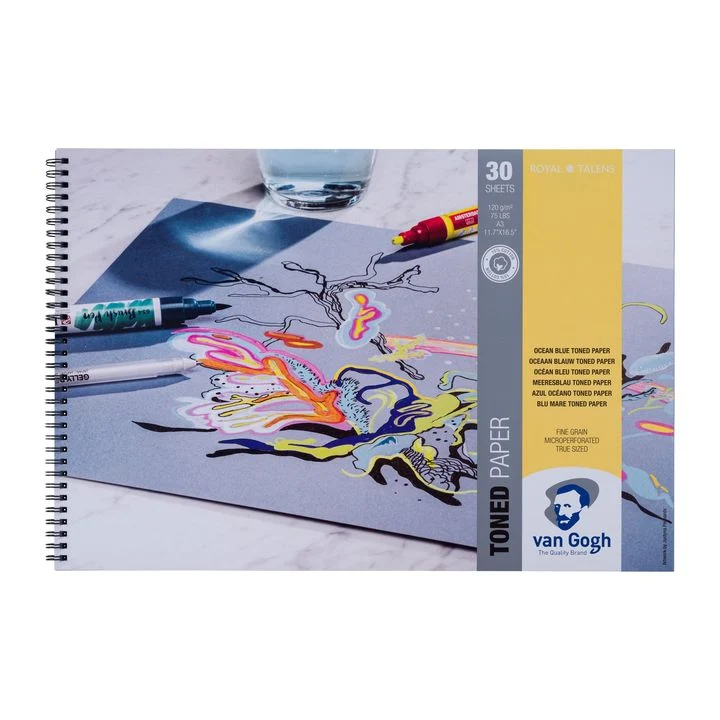 Toniran papir Van Gogh Ocean Blue - izaberite – A3