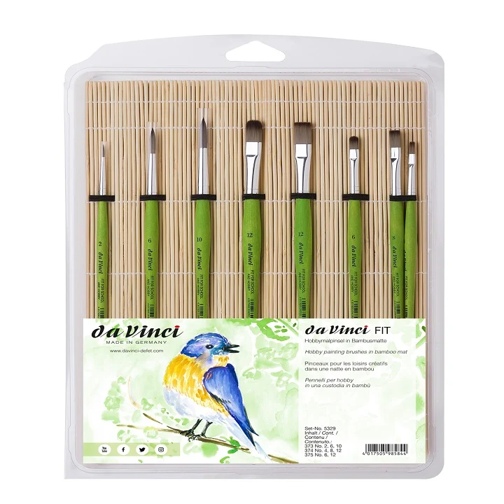 Četkice da Vinci za školu i hobi - set 8 kom