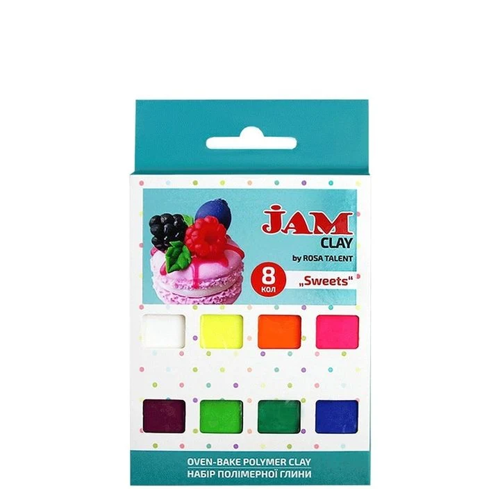 Polimerna masa Rosa Talent - set Sweets 8 x 20 g