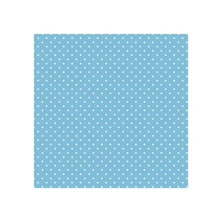Dekupaž salvete - White Dots on Blue - 1kom