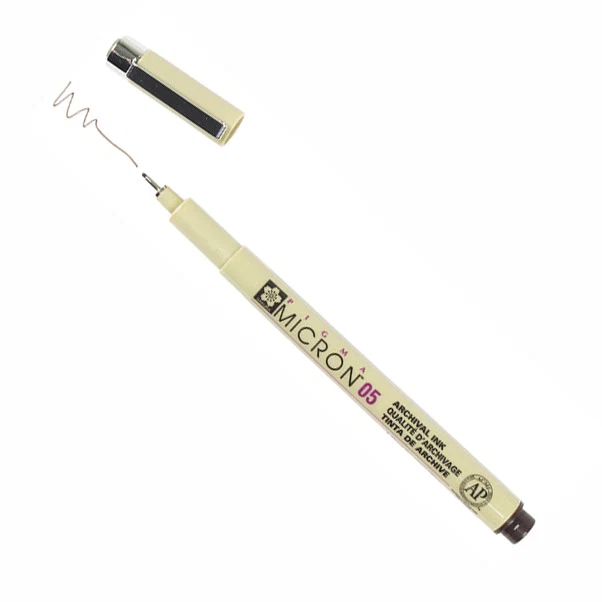 Flomaster za tehničko crtanje SAKURA Pigma Micron SEPIA