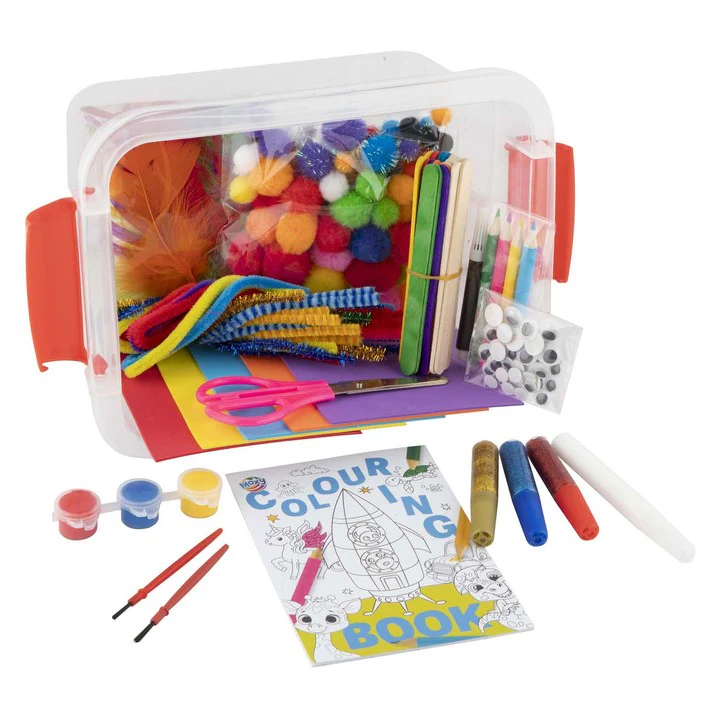 Kutija za rukotvorine CRAFT KIT u kutiji za skladištenje