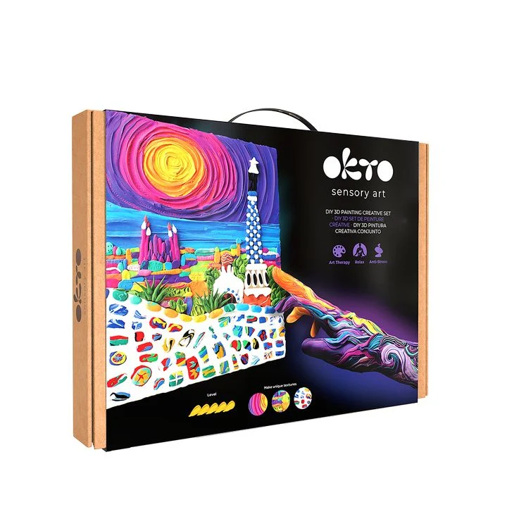 OKTO Kreativni 3D set "Park Guel u Barseloni" 30 x 40 cm