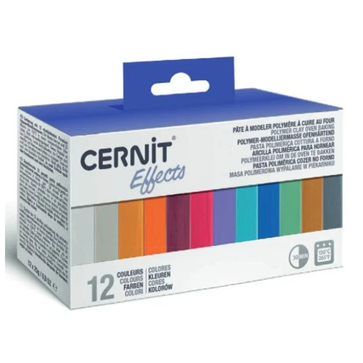 Polimerska glina Cernit Set 12x25 g