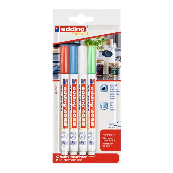 Set markera kredom EDDING 4085 osnovne nijanse
