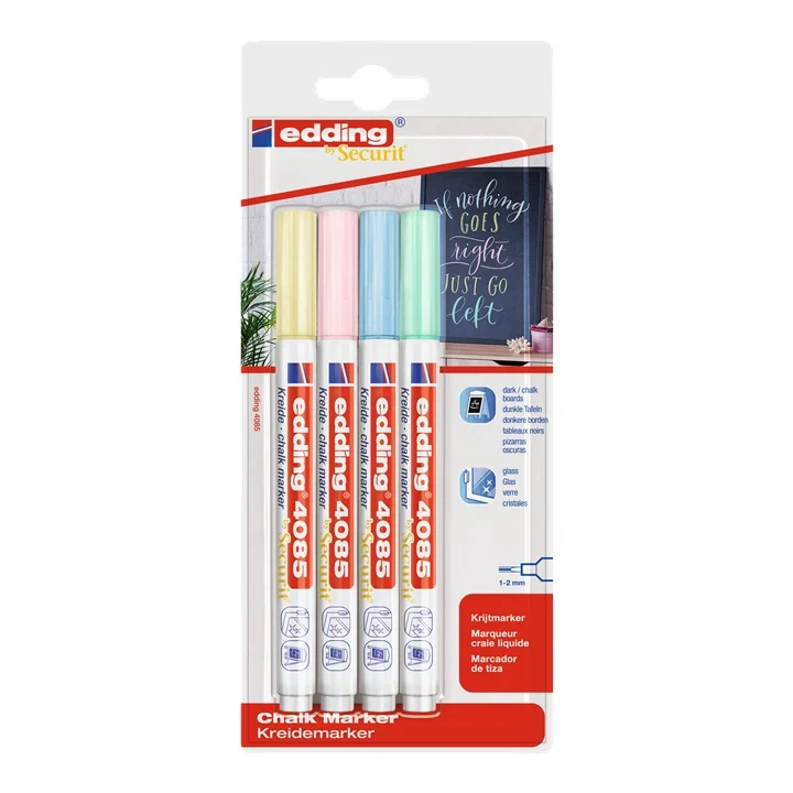 Set markera kredom EDDING 4085 pastelnih nijansi