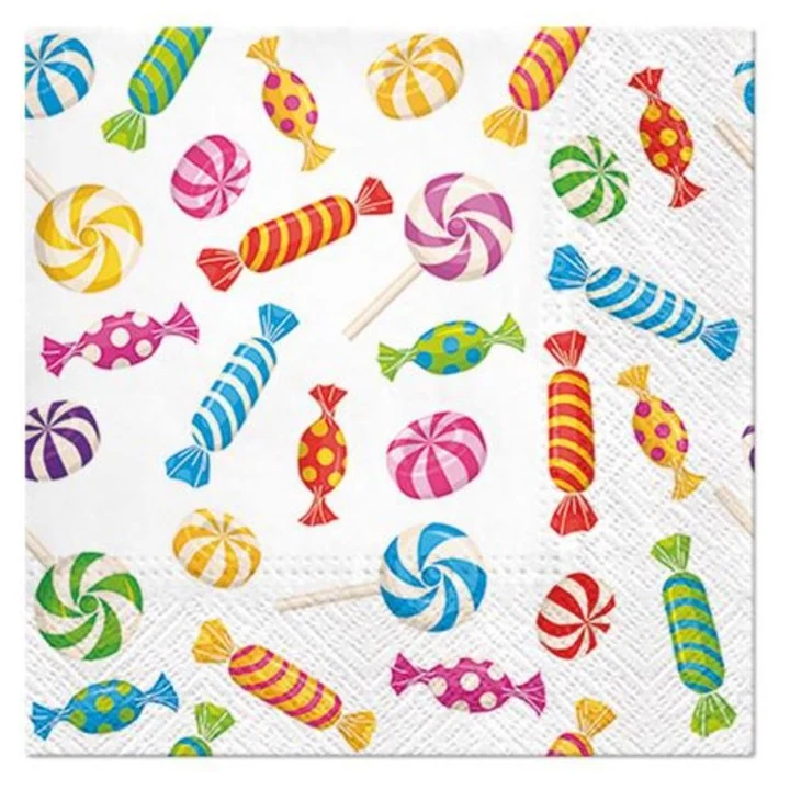 Aromatizovana salveta za dekupaž Candies - 1 kom