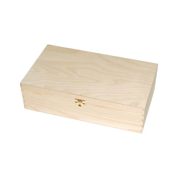 Drvena kutija za dve flaše vina 35x20x9.8 cm