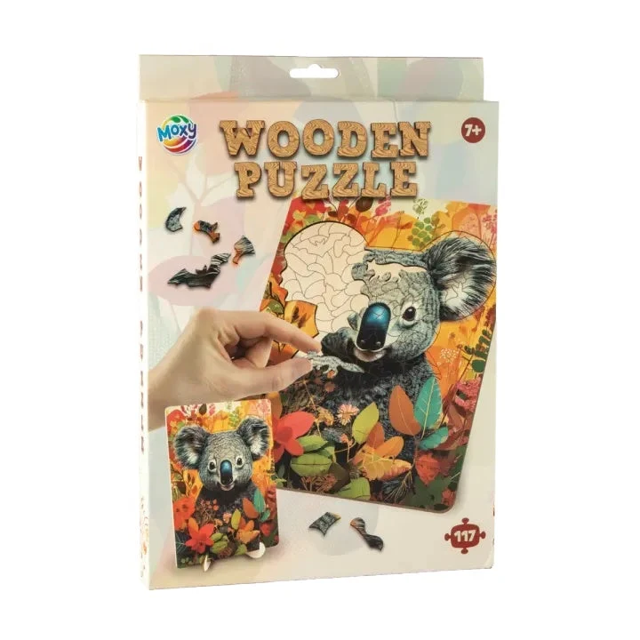 Drvene puzle Koala jedinstveni oblici 130 kom. MOXY