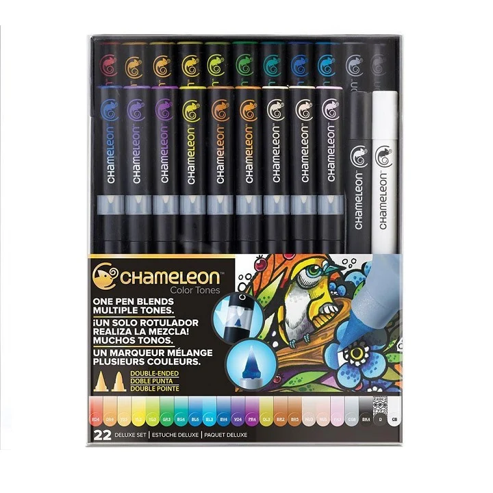 Flomasteri Chameleon - set od 22 kom Deluxe