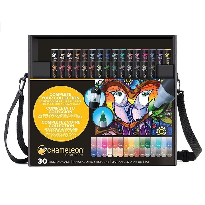 Flomasteri Chameleon - set od 30 kom Deluxe