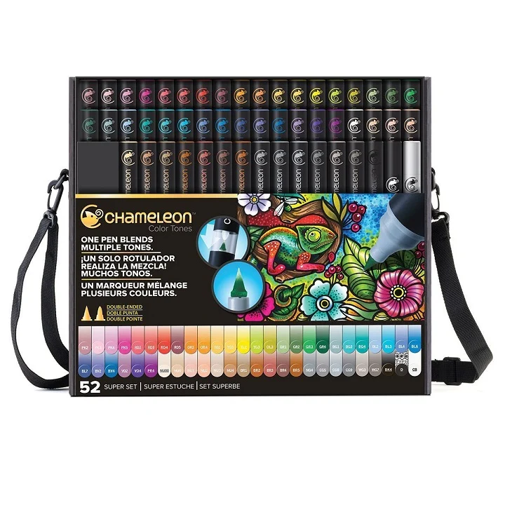 Flomasteri Chameleon - set od 52 kom Super