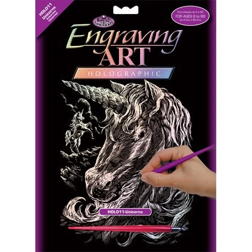 Kreativni set za graviranje - engraving - Jednorog