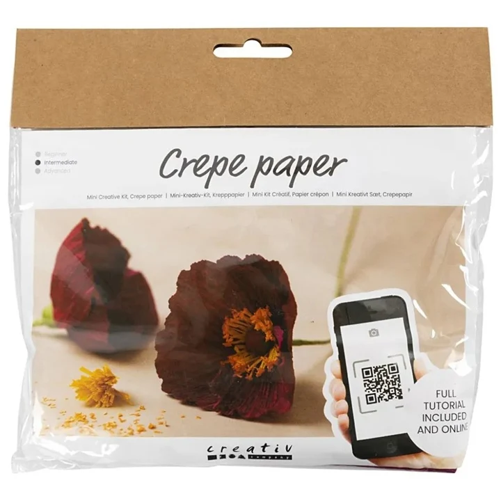 Mini kreativni set | Mak od krep papira