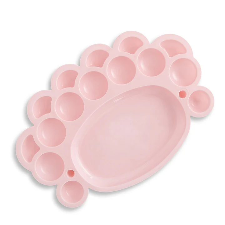 Plastična slikarska paleta - roze