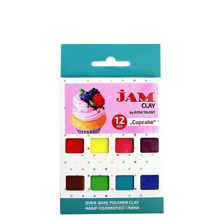 Polimerna masa Rosa Talent - set Cupcake 12 x 20 g
