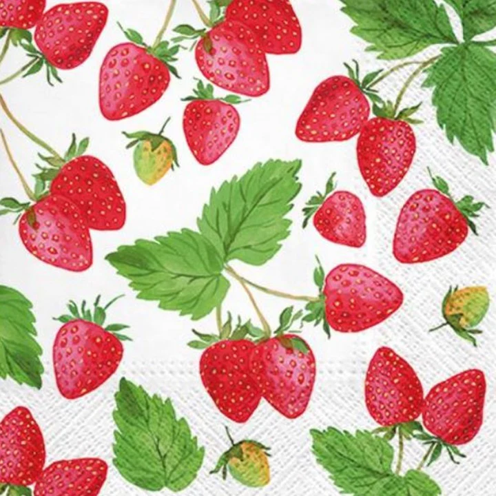Salvete za dekupaž Fresh Strawberry - 1 kom